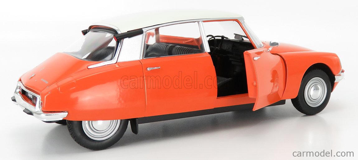 SOLIDO 1800706 Scale 1/18 | CITROEN DS SPECIAL 1972 ORANGE IVORY