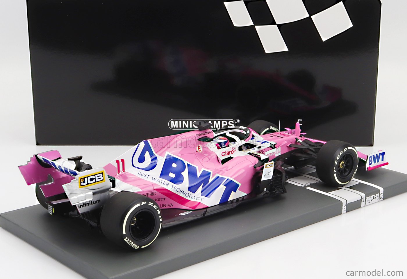 MINICHAMPS 117201611 Scale 1/18 | MERCEDES BWT F1 RP20 TEAM SPORTPESA RACING POINT N 11 WINNER ...