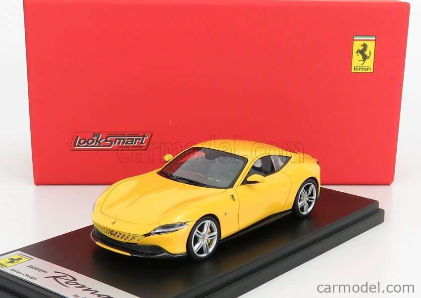 LOOKSMART LS508i Scale 1/43 | FERRARI ROMA 2019 GIALLO MODENA - YELLOW