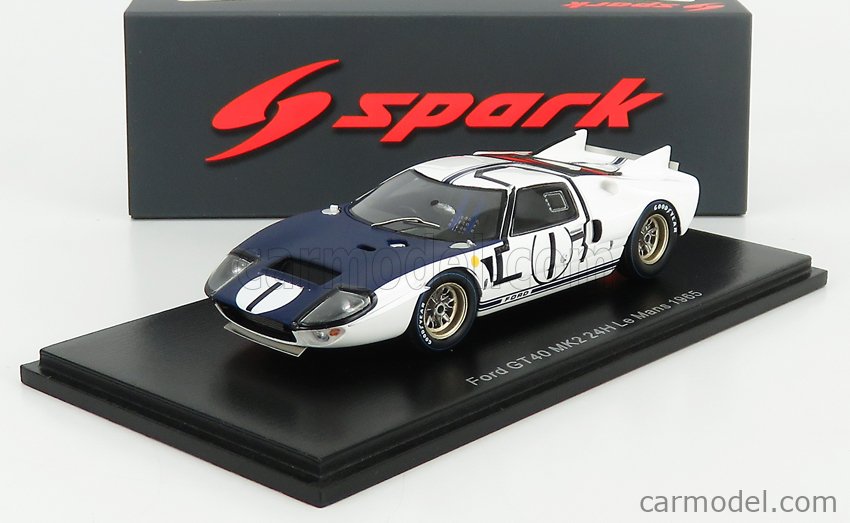 SPARK-MODEL S4532 Scale 1/43 | FORD USA GT40 MKII 7.0L V8 TEAM SHELBY ...