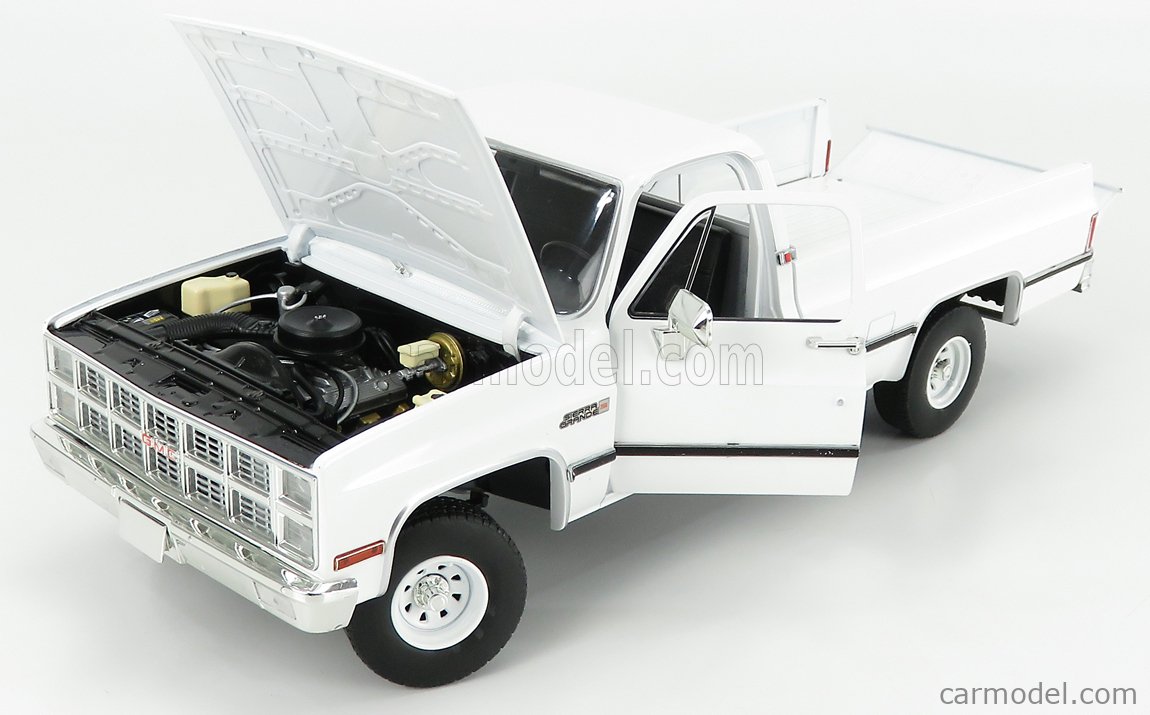 GREENLIGHT 13562 Scala 1/18 | GMC SIERRA K2500 PICK-UP 1982 WHITE