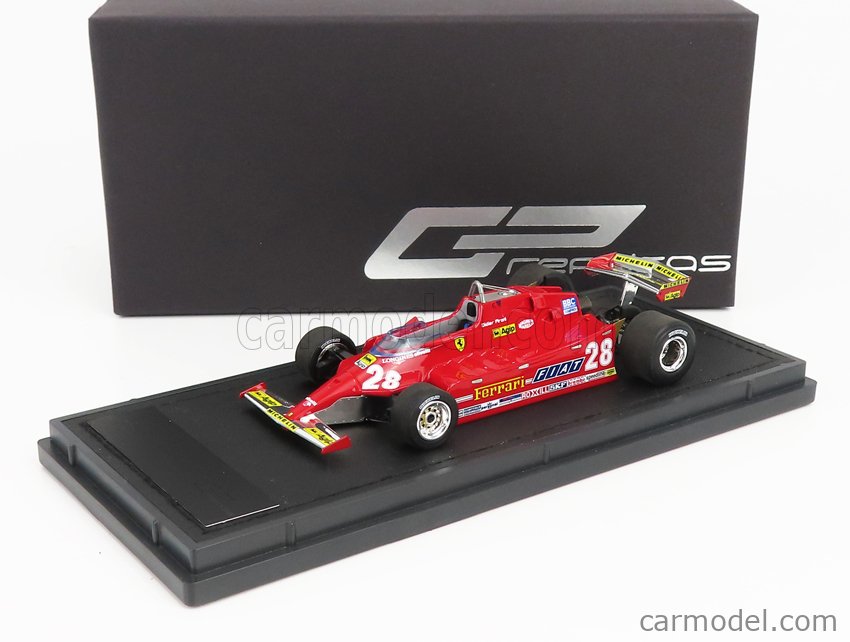 GP-REPLICAS GP43-024B Scale 1/43 | FERRARI F1 126CX COMPREX TURBO N 28 ...