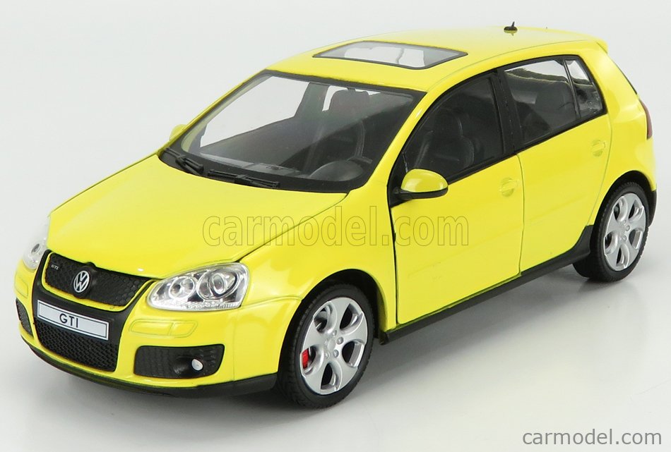 HONGWELL C125-111 Scale 1/24 | VOLKSWAGEN GOLF V GTi 2007 YELLOW