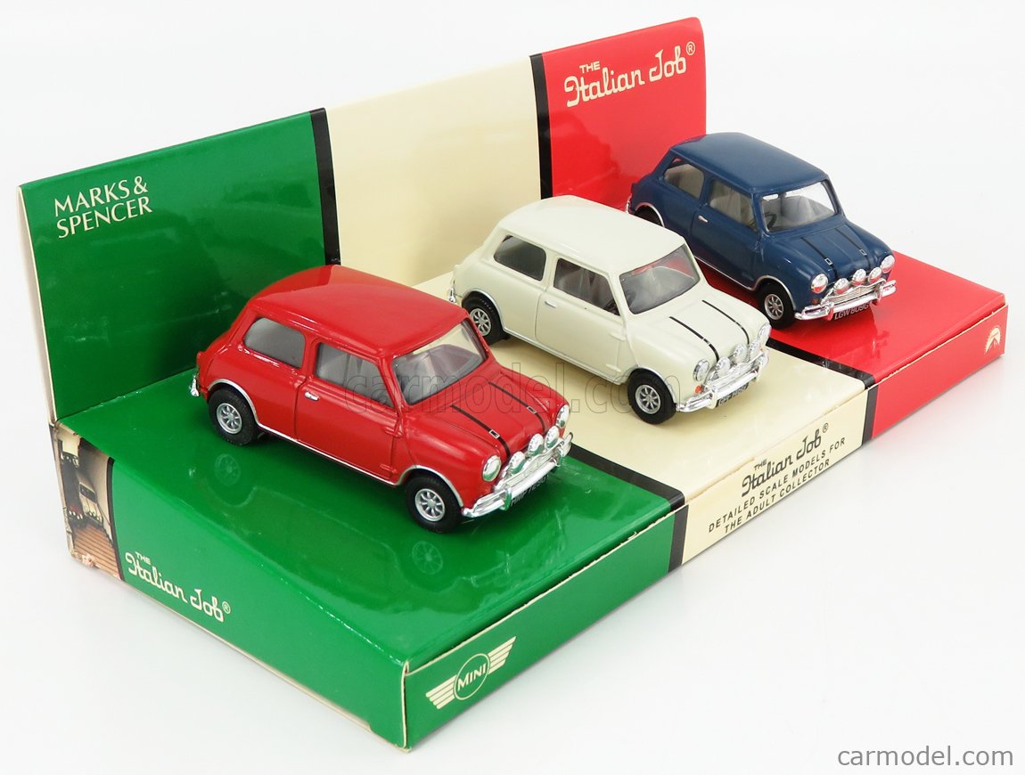 CORGI T09-07550-2671 Scale 1/43 | MINI SET 3X COOPER THE ITALIAN JOB ...