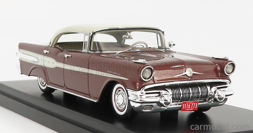 GOLDVARG GC051A Scala 1/43 | PONTIAC STAR CHIEF 1957 CORDOVA RED