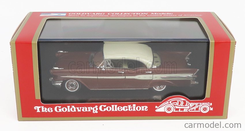 GOLDVARG GC051A Scala 1/43 | PONTIAC STAR CHIEF 1957 CORDOVA RED