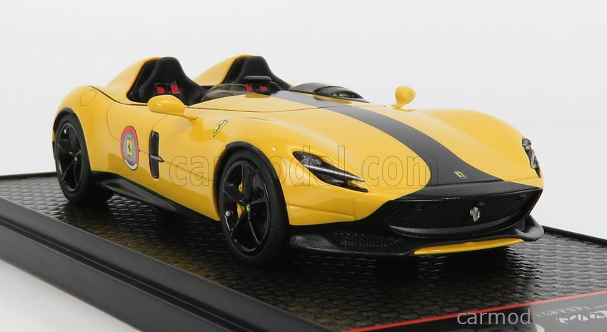 BBR-MODELS BBRC221FST Scale 1/43 | FERRARI MONZA SP2 2018 GIALLO MODENA ...