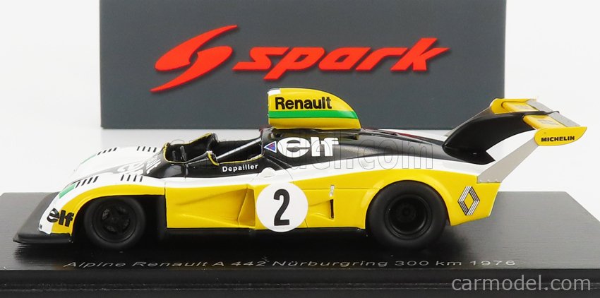 SPARK-MODEL S9320 Scale 1/43 | RENAULT ALPINE A442 N 2 300km ...