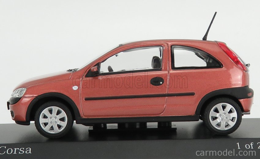 MINICHAMPS 430040300 Scale 1/43 | OPEL CORSA 2004 COPPER MET