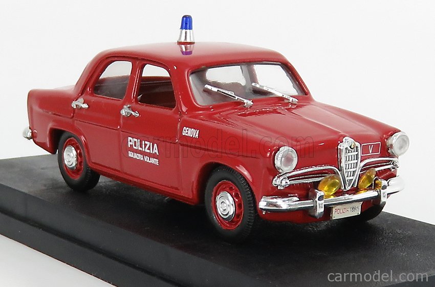 RIO-MODELS CODE3 Scala 1/43 | ALFA ROMEO GIULIETTA TI POLIZIA SQUADRA ...