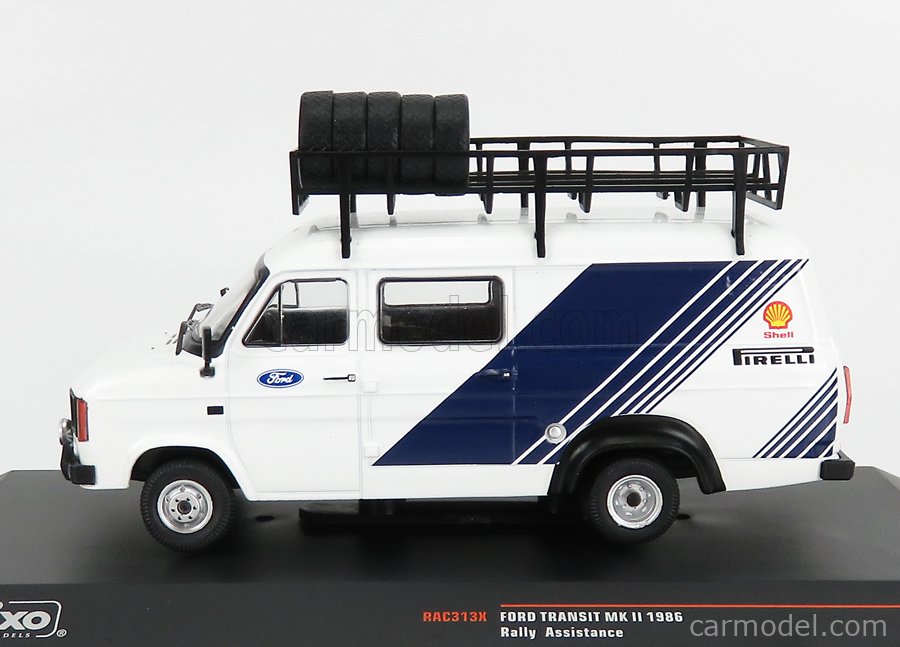 IXO-MODELS RAC313X Scale 1/43 | FORD ENGLAND TRANSIT MKII VAN TEAM FORD ...