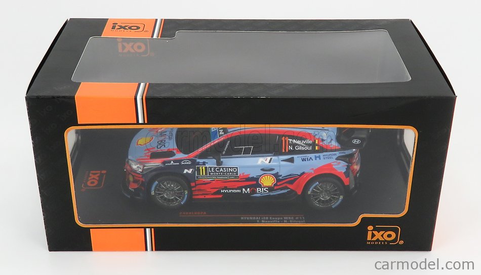 IXO-MODELS 24RAL002A Scale 1/24 | HYUNDAI i20 COUPE WRC N 11 WINNER ...