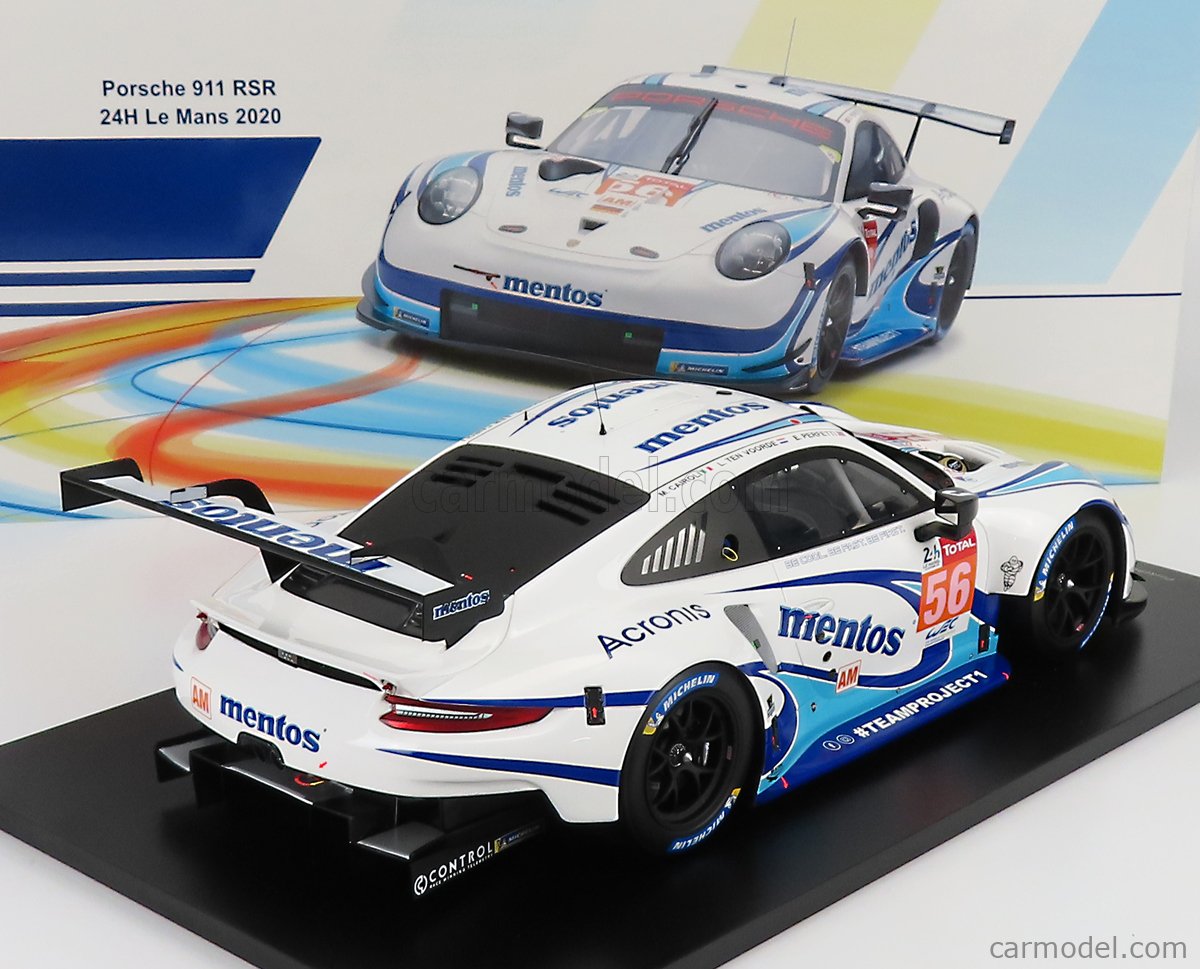 SPARK-MODEL 12S028 Scale 1/12 | PORSCHE 911 991-2 RSR 4.0L TEAM PROJECT ...