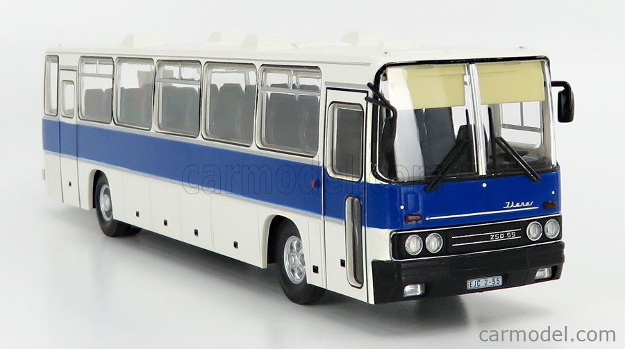PREMIUM CLASSIXXS 47123 Escala 1/43 | IKARUS 250.59 AUTOBUS 1978 WHITE BLUE