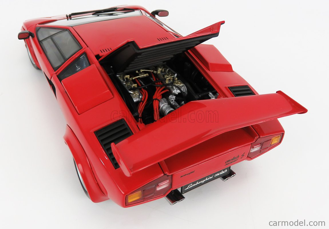 KYOSHO 08322R Scale 1/18 | LAMBORGHINI COUNTACH LP5000S 1982 RED