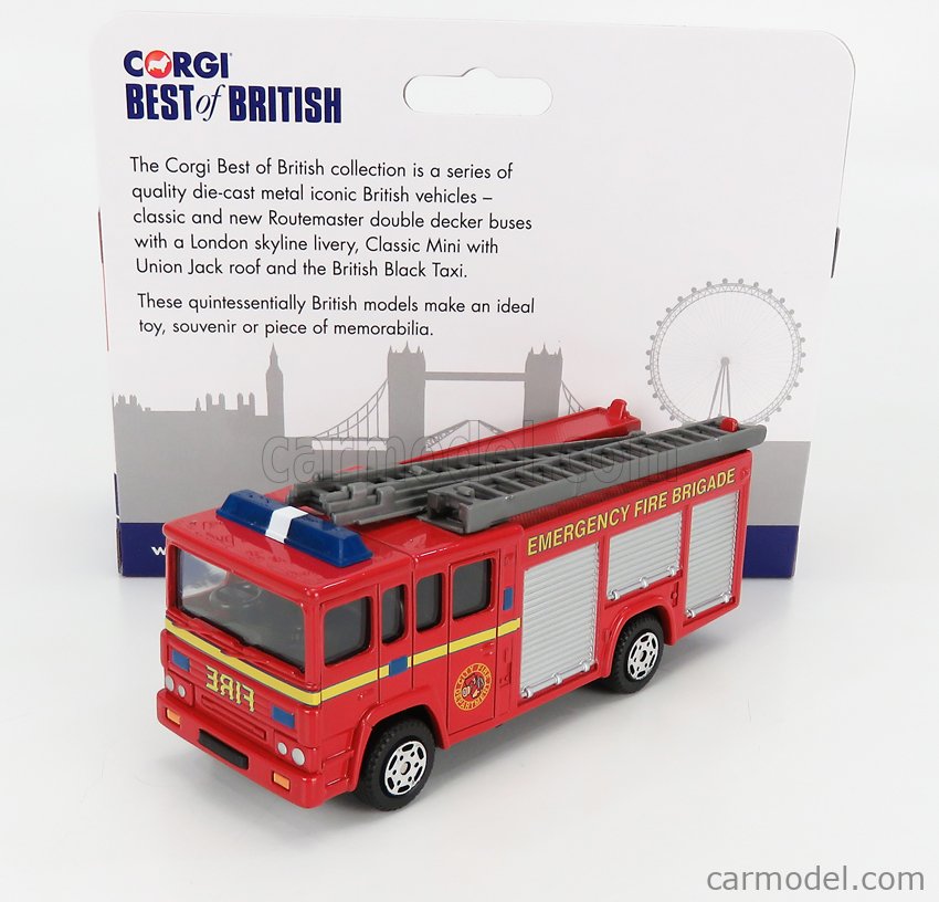 CORGI GS87104 Масштаб 1/50 | TRUCK TRUCK EMERGENCY FIRE ENGINE BRIGADE ...