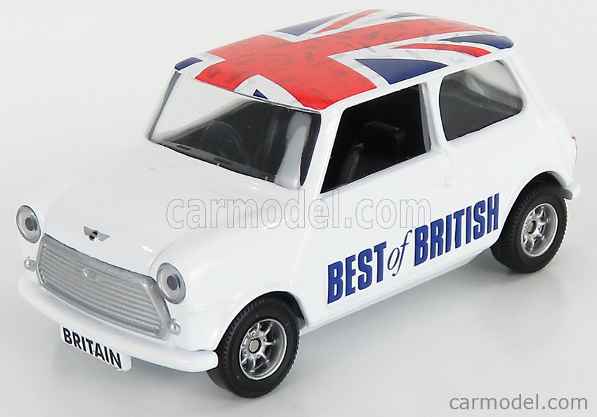 CORGI GS82298 Scale 1/36 | AUSTIN MINI 1970 - ENGLISH FLAG WHITE