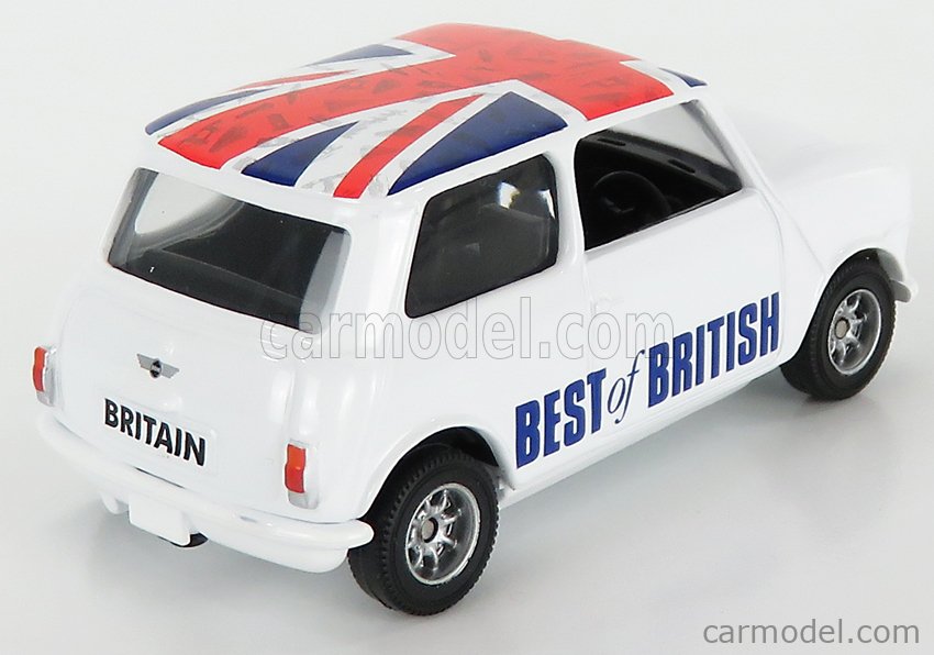 CORGI GS82298 Scale 1/36 | AUSTIN MINI 1970 - ENGLISH FLAG WHITE
