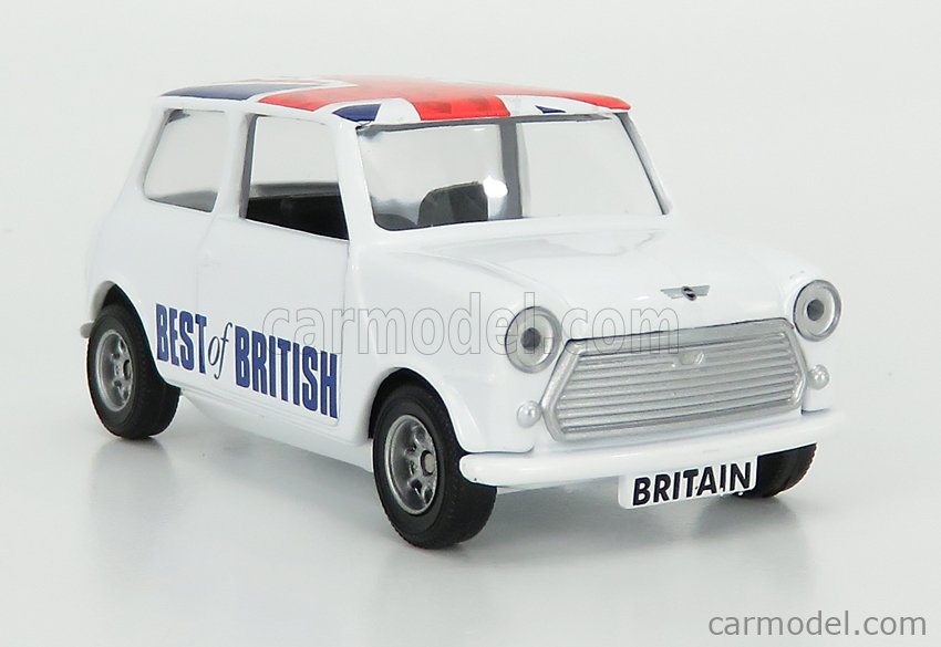 CORGI GS82298 Scale 1/36 | AUSTIN MINI 1970 - ENGLISH FLAG WHITE
