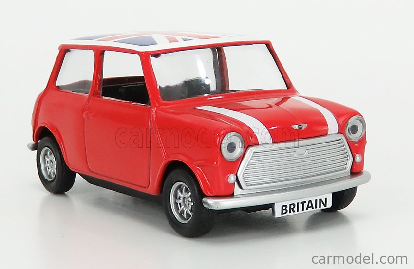 CORGI GS82109 Scale 1/36 | AUSTIN MINI 1970 - ENGLISH FLAG RED