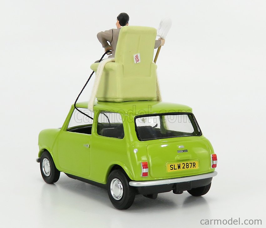 CORGI CC82114 Escala 1/36 | AUSTIN MINI WITH FIGURE MR. BEAN 1970 GREEN ...