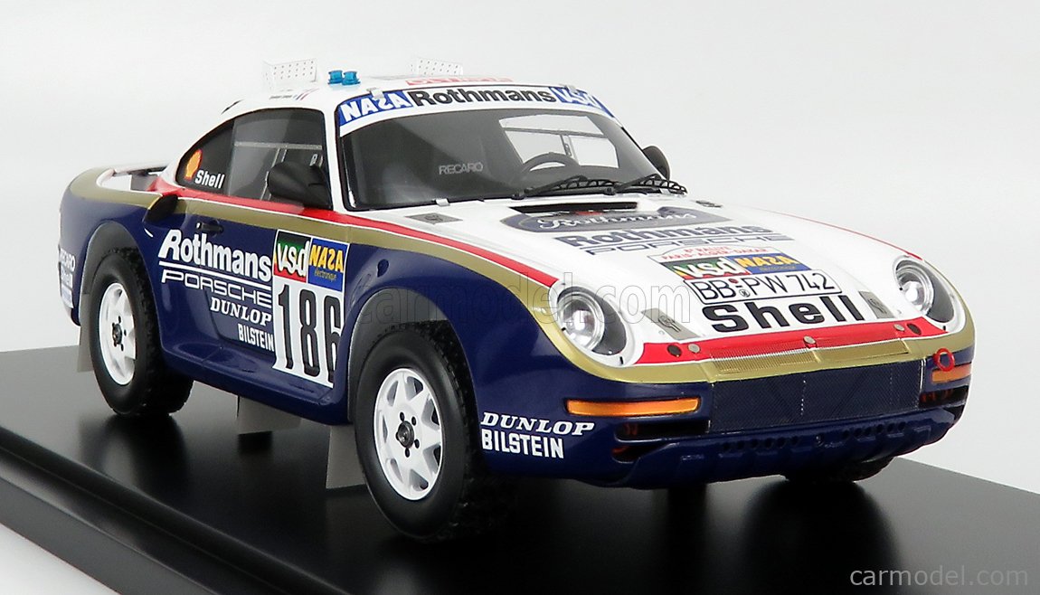 SPARK-MODEL WAP0219590NRLL Scale 1/18 | PORSCHE 959 TEAM ROTHMANS ...