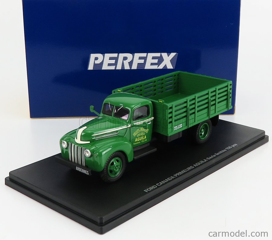 PERFEX PE910 Scale 1/43 | FORD USA CANADA TRUCK PRIMEURS AGUILA 1947 GREEN