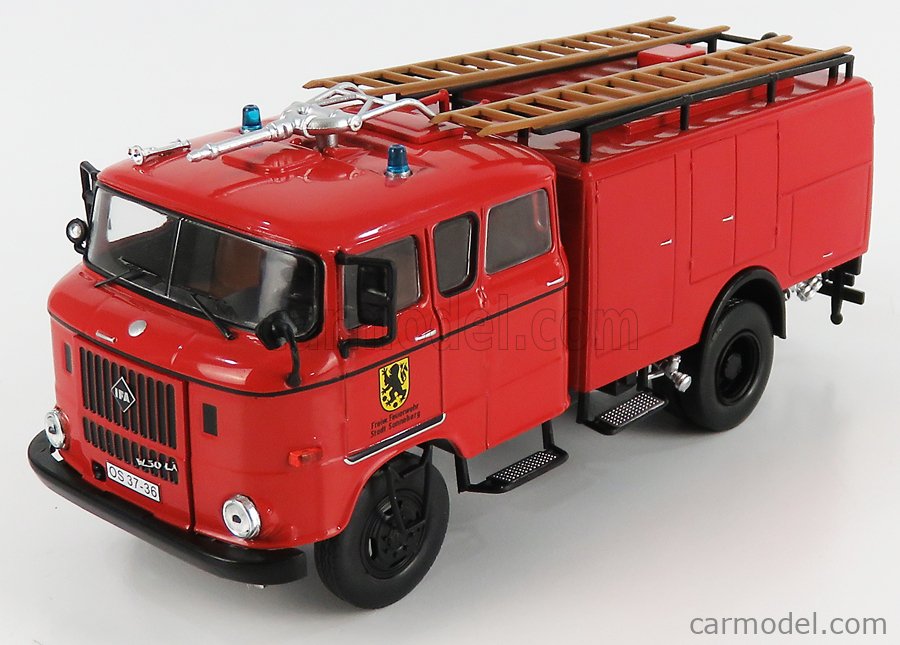 IXO-MODELS TRF019S Masstab: 1/43 | IFA W50 TANKER TRUCK FIRE ENGINE ...