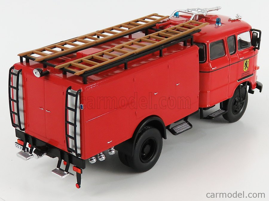 IXO-MODELS TRF019S Scala 1/43 | IFA W50 TANKER TRUCK FIRE ENGINE 1965 RED