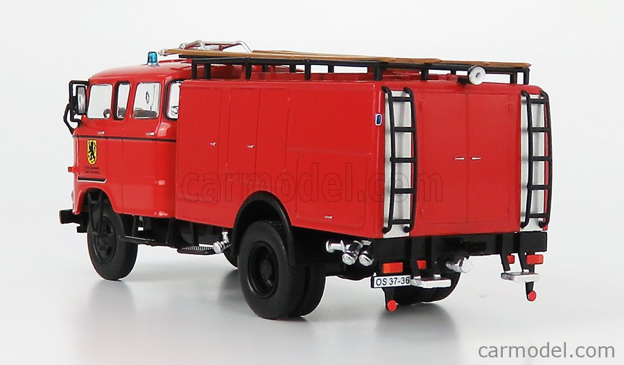IXO-MODELS TRF019S Scala 1/43 | IFA W50 TANKER TRUCK FIRE ENGINE 1965 RED