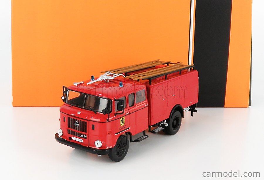 IXO-MODELS TRF019S Масштаб 1/43 | IFA W50 TANKER TRUCK FIRE ENGINE 1965 RED