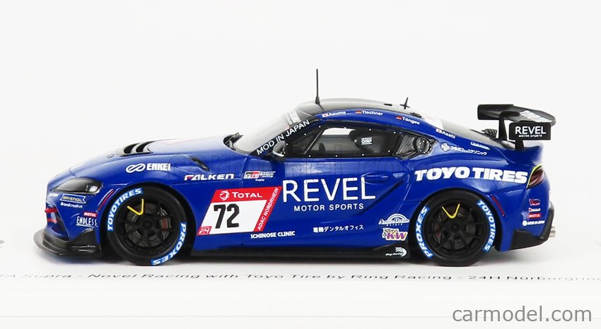 SPARK-MODEL SG776 Scale 1/43 | TOYOTA SUPRA TEAM NOVEL RACING N 72 24h ...