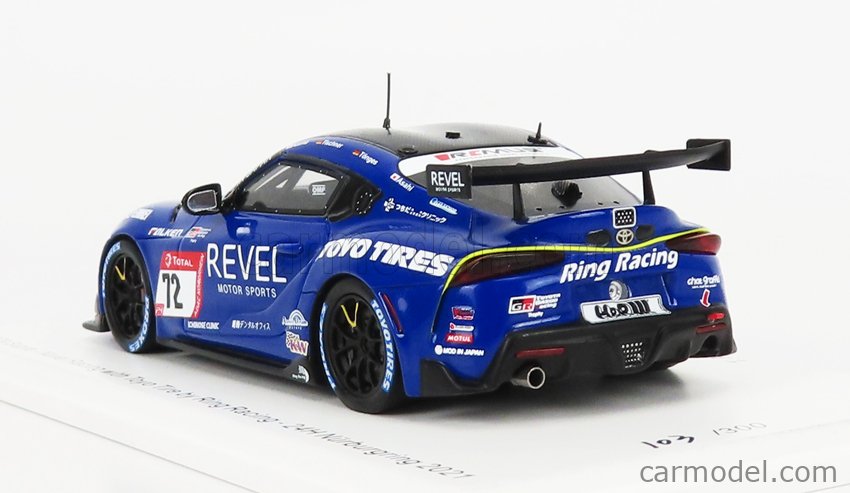 SPARK-MODEL SG776 Scale 1/43 | TOYOTA SUPRA TEAM NOVEL RACING N 72 24h ...