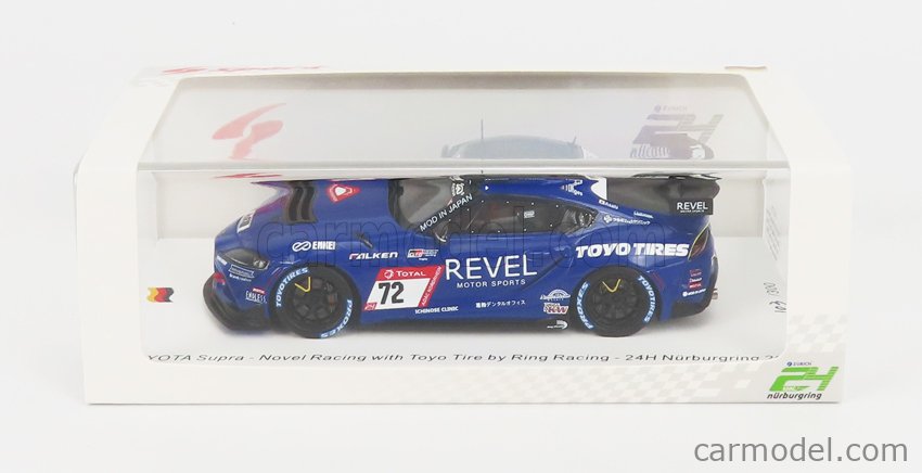 SPARK-MODEL SG776 Scale 1/43 | TOYOTA SUPRA TEAM NOVEL RACING N 72 24h ...