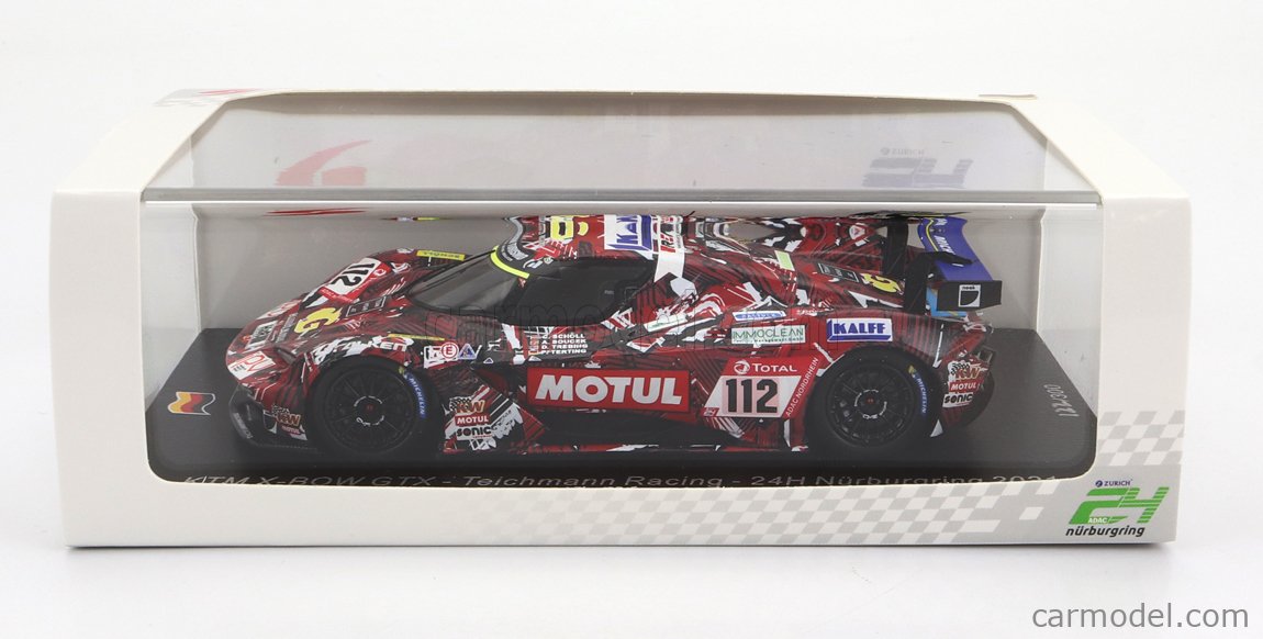 SPARK-MODEL SG774 Masstab: 1/43 | KTM X-BOW GTX TEAM TEICHMANN RACING N ...