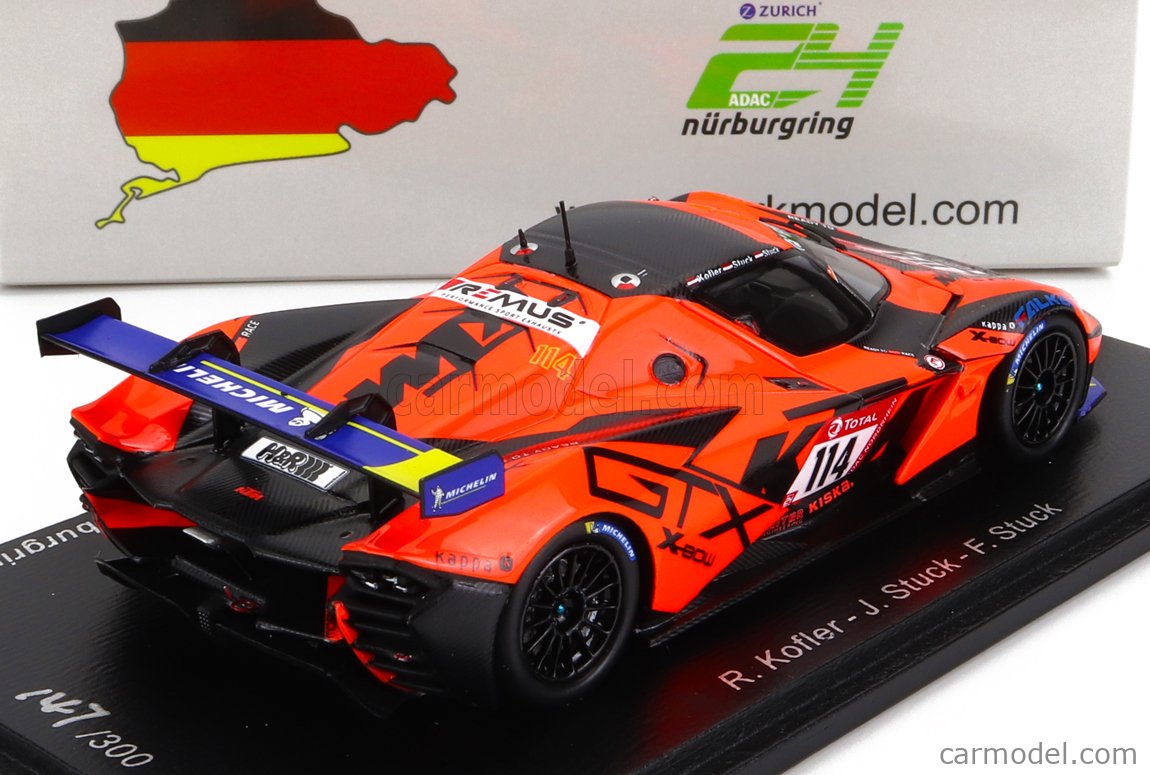 SPARK-MODEL SG764 Scale 1/43 | KTM X-BOW GTX TEAM TRUE RACING N 114 ...