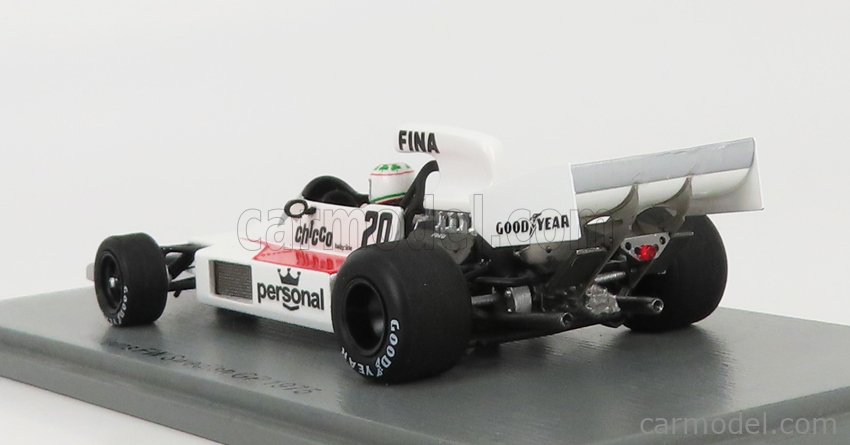 SPARK-MODEL S7488 Scale 1/43 | WILLIAMS F1 FW N 20 SWEDEN GP 1975 D ...