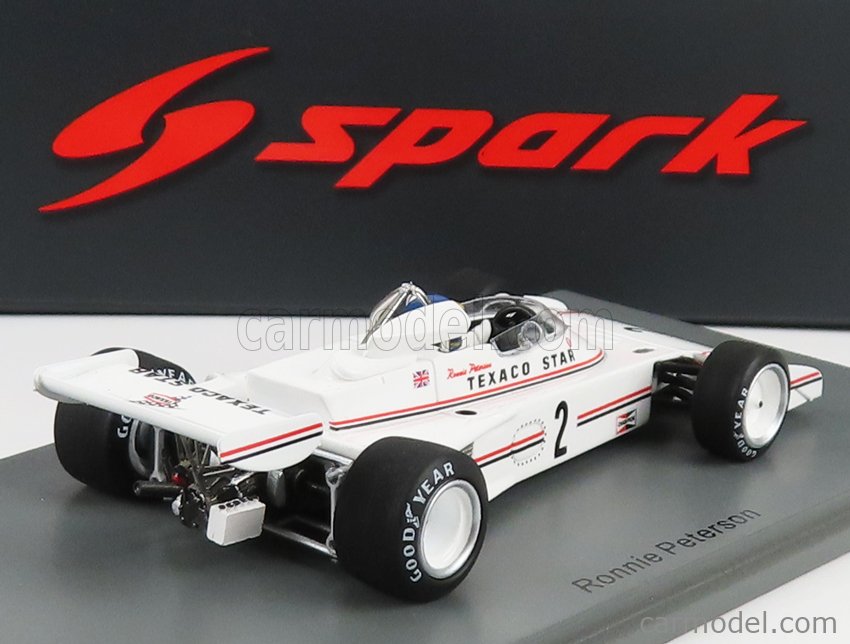 SPARK-MODEL S7303 Scale 1/43 | LOTUS F2 74 TEXACO N 2 BRITISH GP 1973 R ...