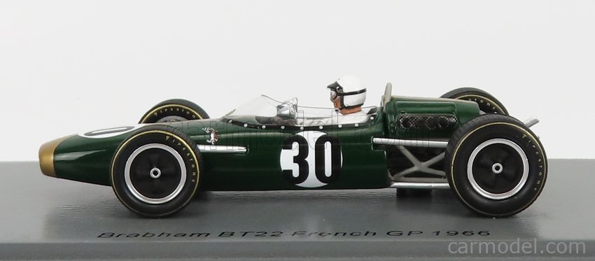 SPARK-MODEL S7092 Scale 1/43 | BRABHAM F1 BT22 N 30 FRANCE GP 1966 J ...
