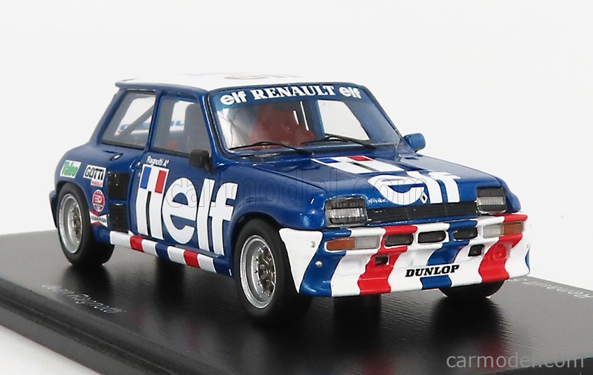 SPARK-MODEL S6151 Scale 1/43 | RENAULT R5 TURBO ELF N 1 EUROCUP 1981 J ...