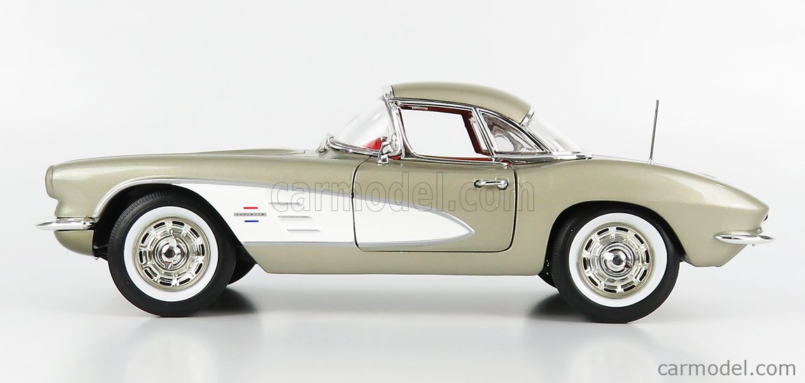 AUTOWORLD AMM1151/06 Scale 1/18 | CHEVROLET CHEVY CORVETTE SPIDER 1961 ...