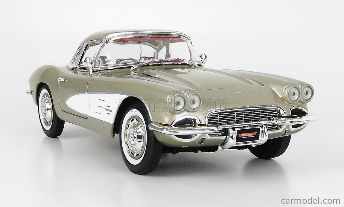 AUTOWORLD AMM1151/06 Scale 1/18 | CHEVROLET CHEVY CORVETTE SPIDER 1961 ...