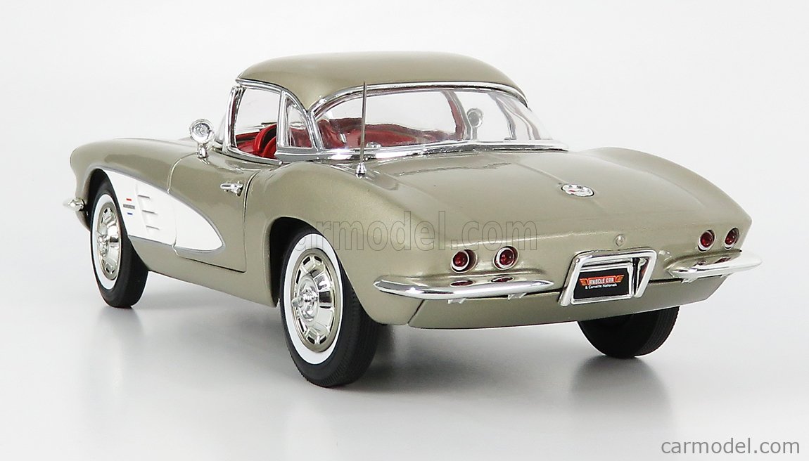AUTOWORLD AMM1151/06 Scale 1/18 | CHEVROLET CHEVY CORVETTE SPIDER 1961 ...