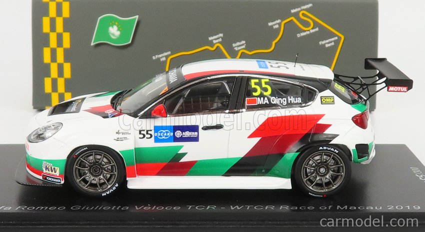 SPARK-MODEL SA233 Scale 1/43 | ALFA ROMEO GIULIETTA VELOCE TCR N 55 ...