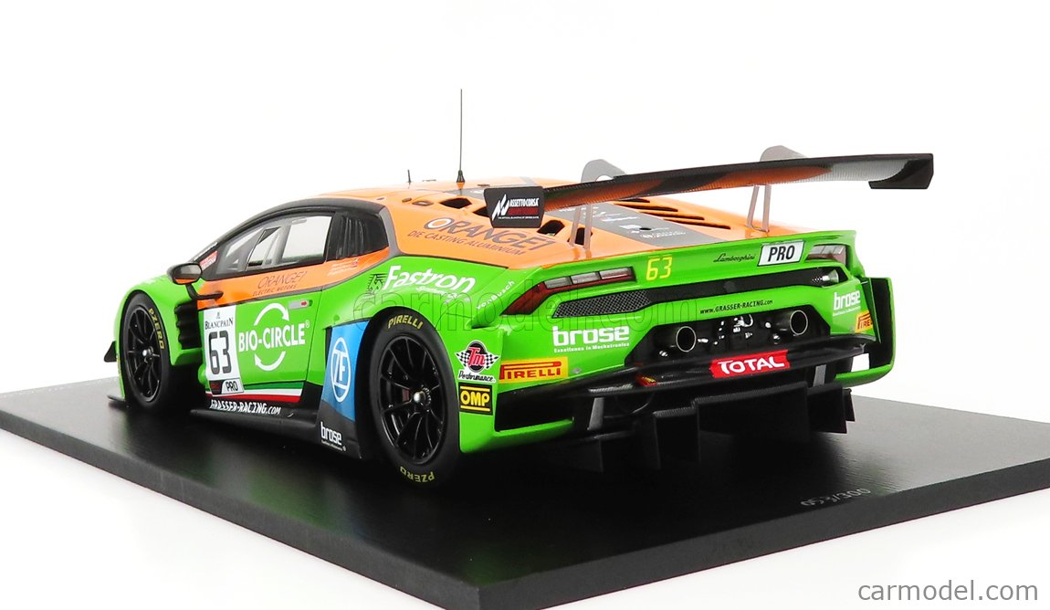 SPARK-MODEL 18SB015 Scale 1/18 | LAMBORGHINI HURACAN GT3 EVO TEAM GTR ...