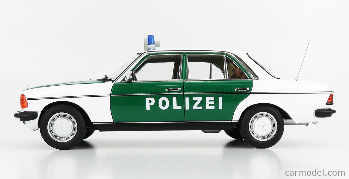 NOREV B66040676 Scale 1/18 | MERCEDES BENZ E-CLASS 200 (W123) POLIZEI ...