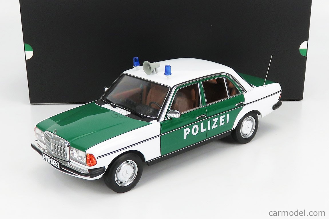 NOREV B66040676 Scale 1/18 | MERCEDES BENZ E-CLASS 200 (W123) POLIZEI ...