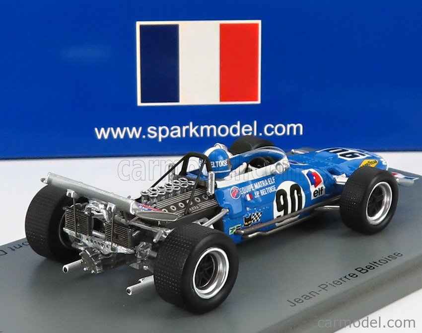 SPARK-MODEL SF246 Scale 1/43 | MATRA F1 MS11-12 N 90 WINNER COTE DU ...