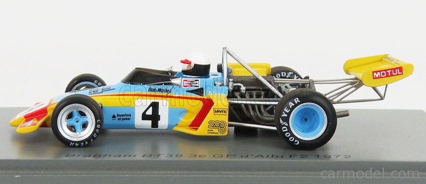 SPARK-MODEL SF243 Scale 1/43 | BRABHAM F2 BT38 N 4 D'ALBI GP 1972 B ...