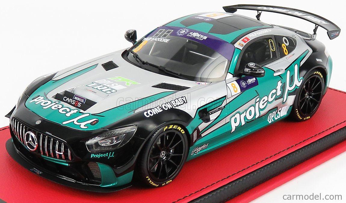 PEAKO TAG3 Masstab: 1/18 | MERCEDES BENZ AMG GT4 TEAM TRC PROJECT N 8 ...